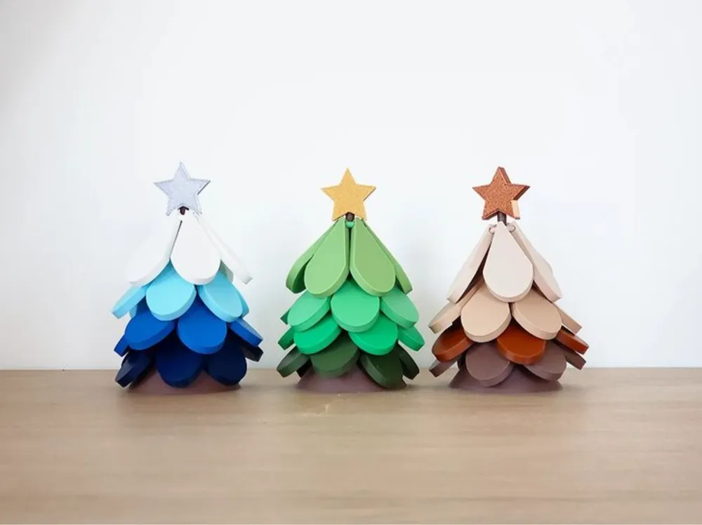 Christmas Tree Coaster by Jefflynn - MakerWorld