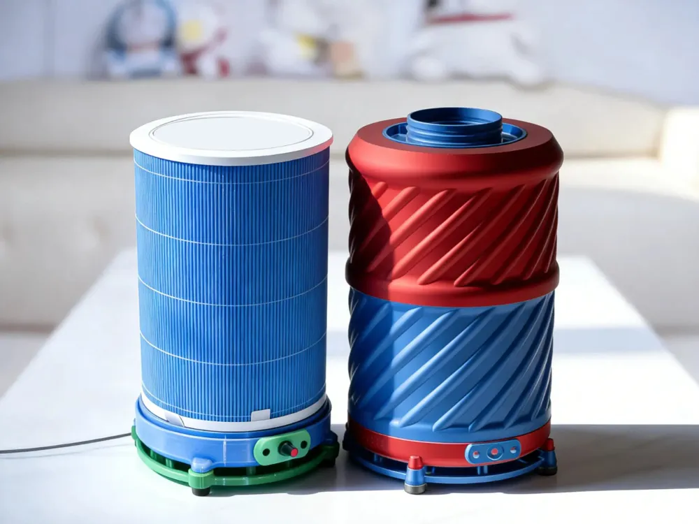 Air Purifier (P2S external exhaust duct interface 10/8/6/5cm) - Free 3D ...