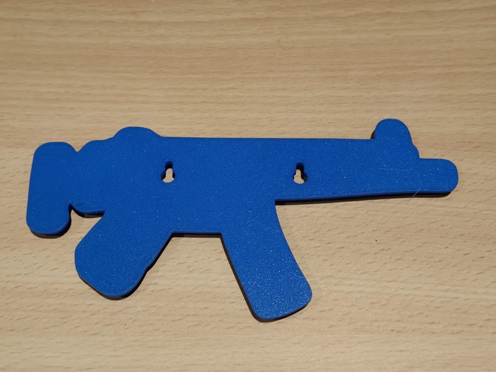 Call of Duty Zombies MP5 Wall gun lightbox by Infill3D MakerWorld ...