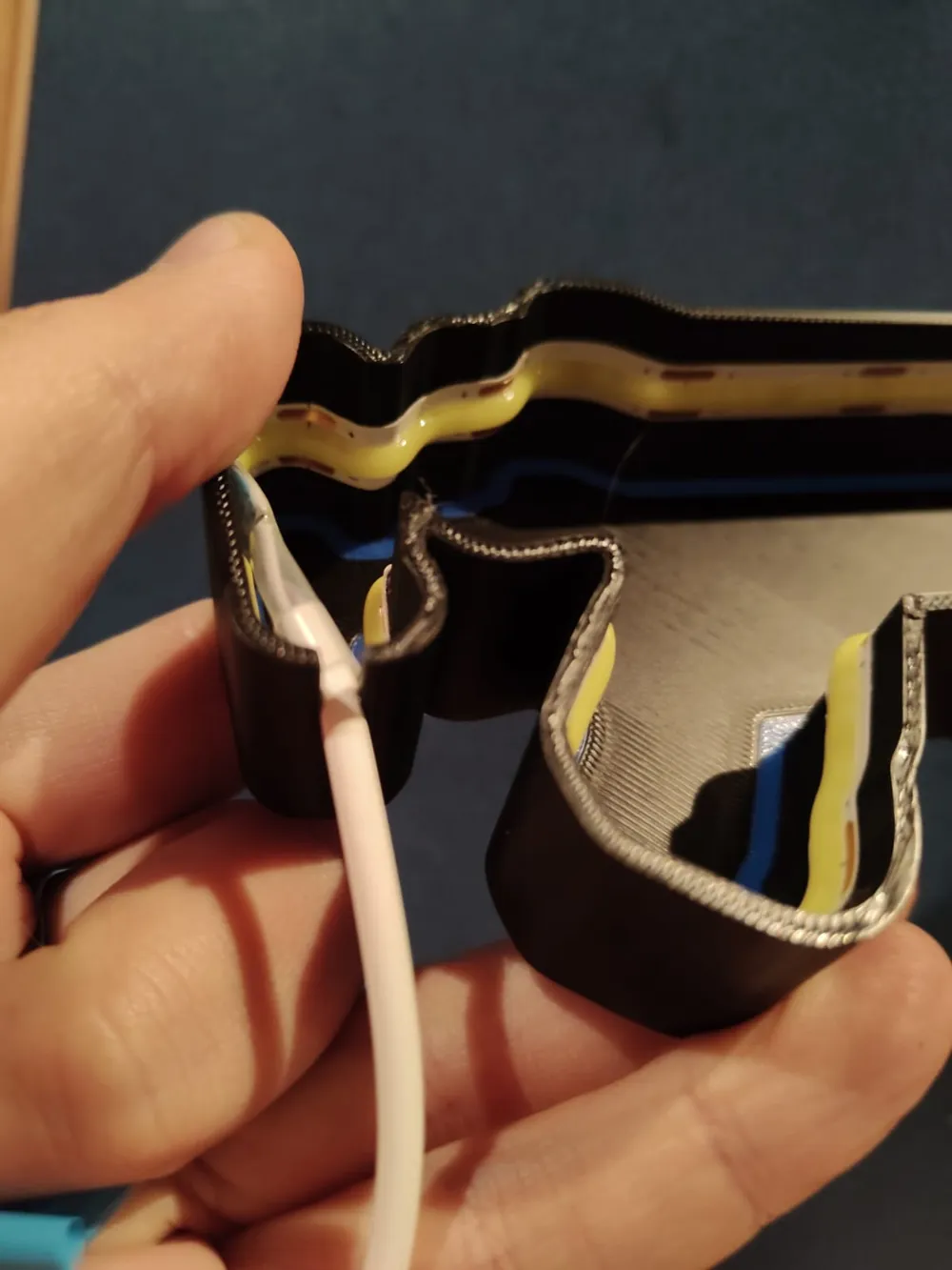 Call of Duty Zombies MP5 Wall gun lightbox by Infill3D MakerWorld ...