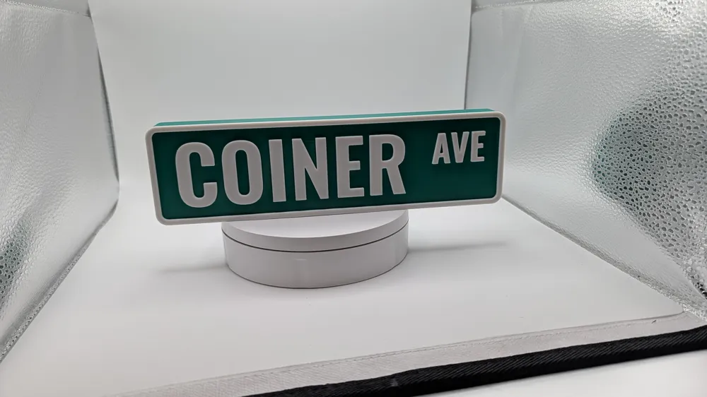 Parametric Street Sign - Fully Customizable - Free 3D Print Model ...