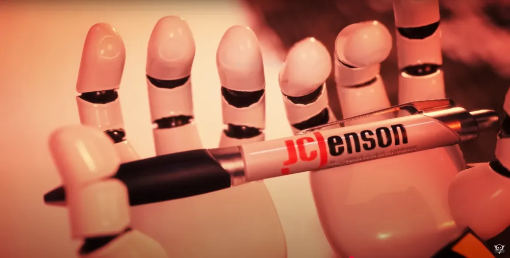 Murder Drones JCJenson Branded Pen - Free 3D Print Model - MakerWorld