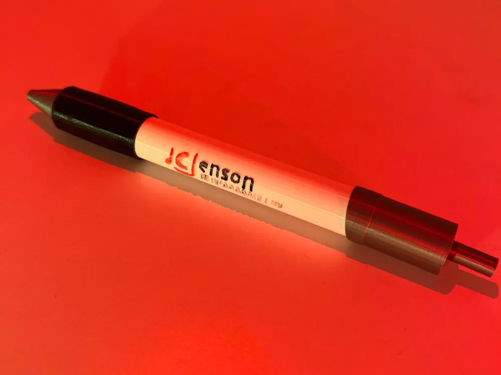 Murder Drones JCJenson Branded Pen - Free 3D Print Model - MakerWorld