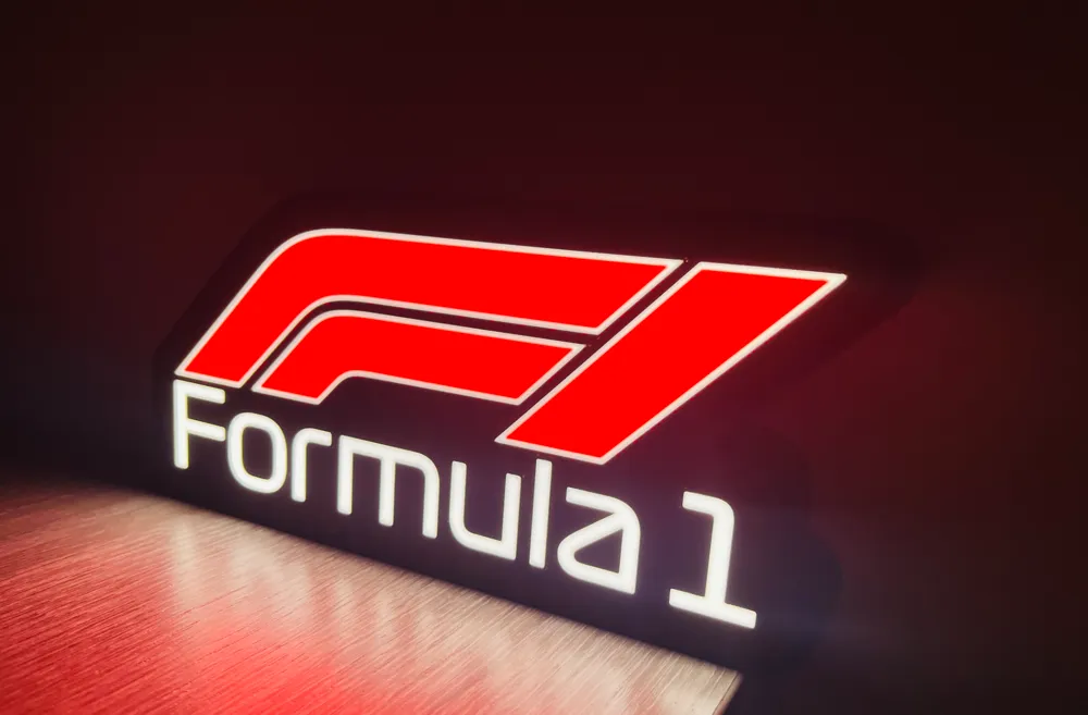 Formula 1 Light Box Led Lamp circuit by makerlampit - MakerWorld