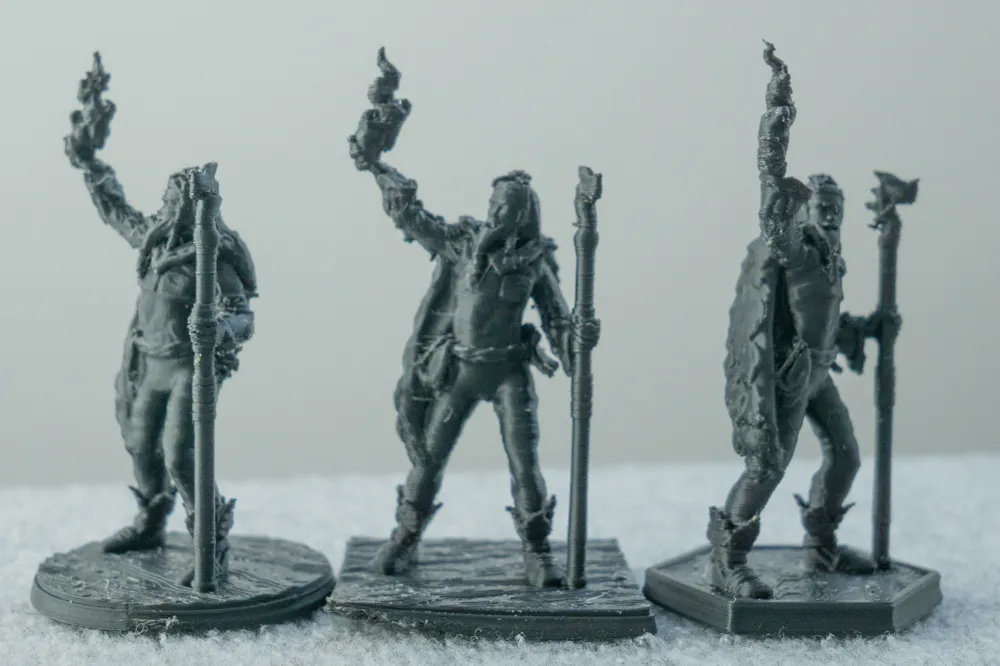 DnD Miniature Human Druid 28mm scale by fb-artwork - MakerWorld