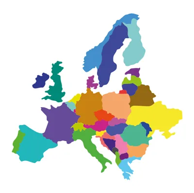 Europe Blind Map Puzzle - Study Game by Jakub Kašpárek - MakerWorld