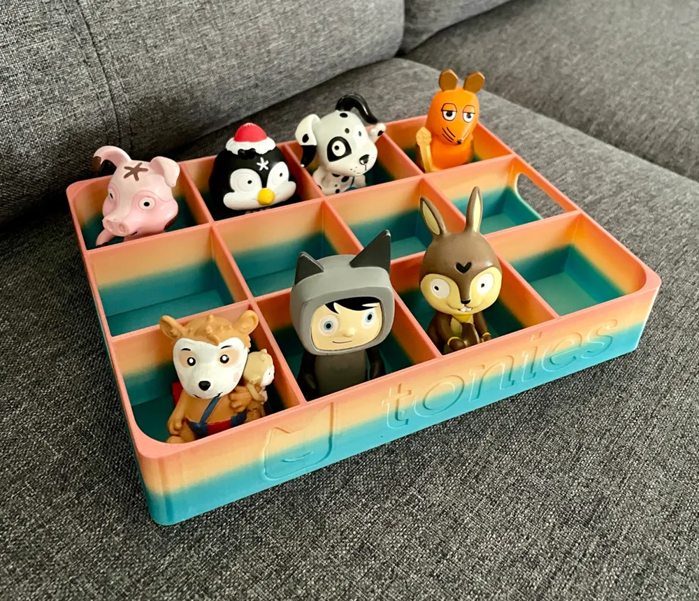 Toniebox Tonies Storage Tray with Handles by kesti3D - MakerWorld