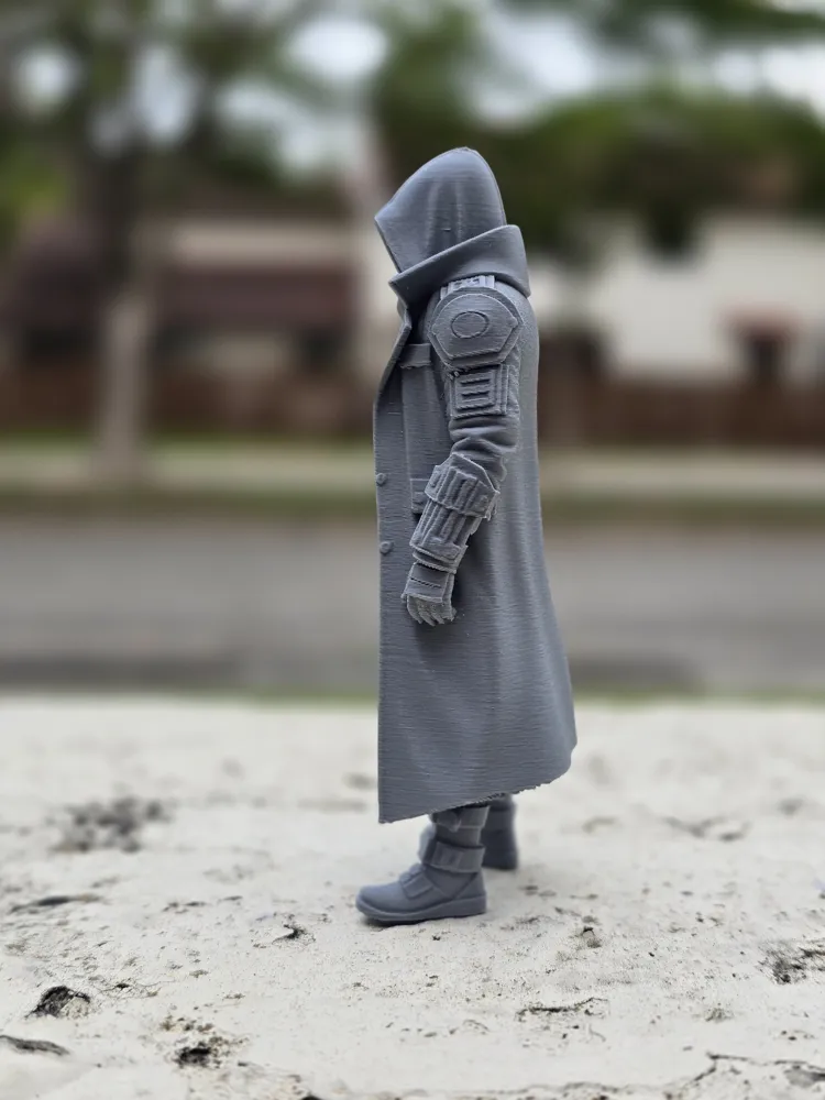 Urban Shadow Operative Figurine - Free 3D Print Model - MakerWorld