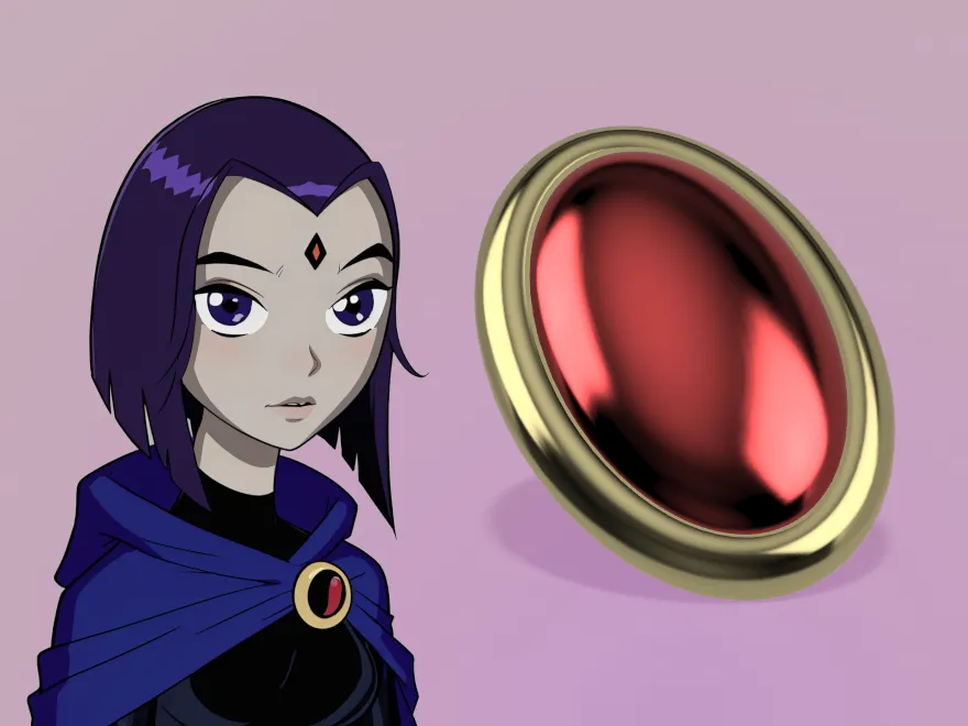 Raven's Gems (Belt & Hands & Cape) by bzioo - MakerWorld