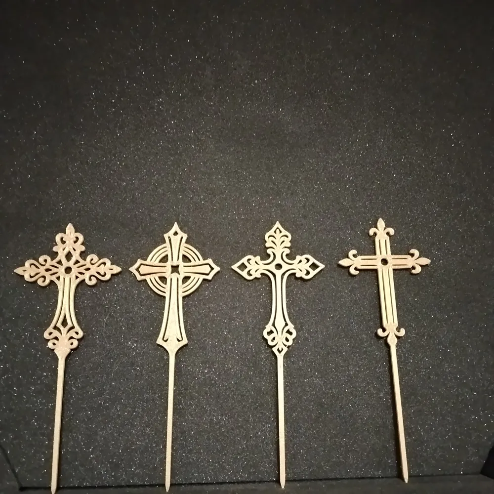 Elegant Cross Toppers – Communion - Free 3D Print Model - MakerWorld