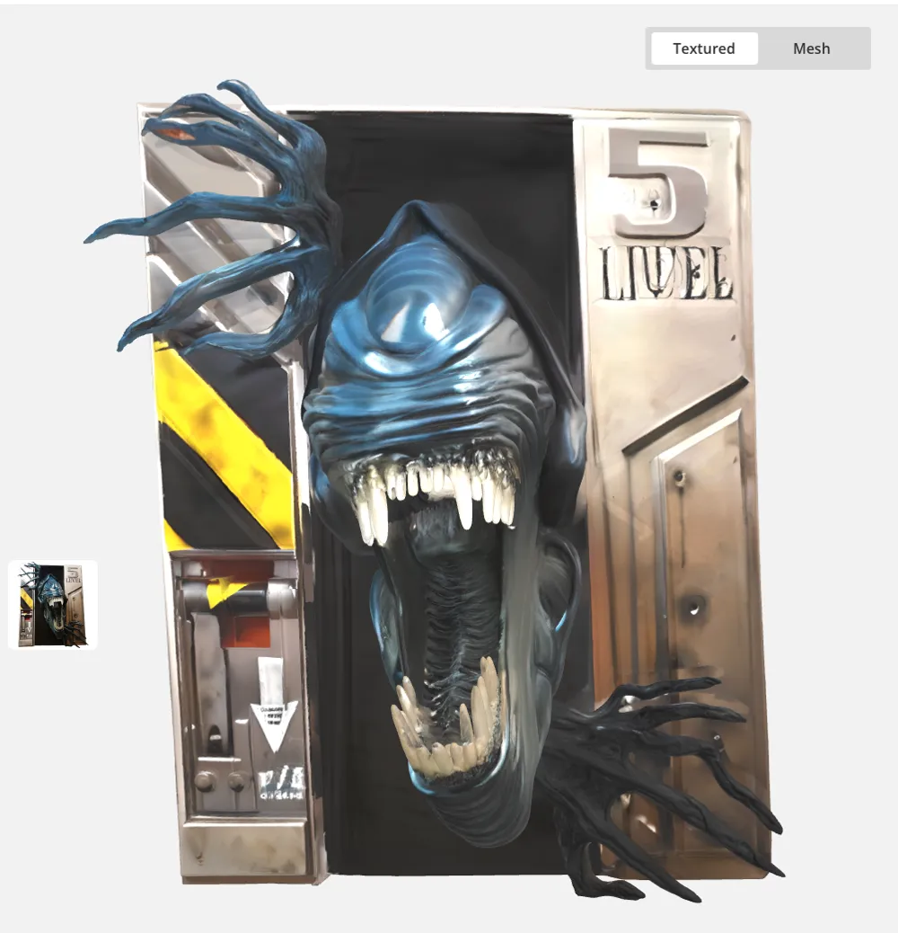 ALIEN QUEEN WALL 4 by RMconceptART MakerWorld: Download Free 3D Models