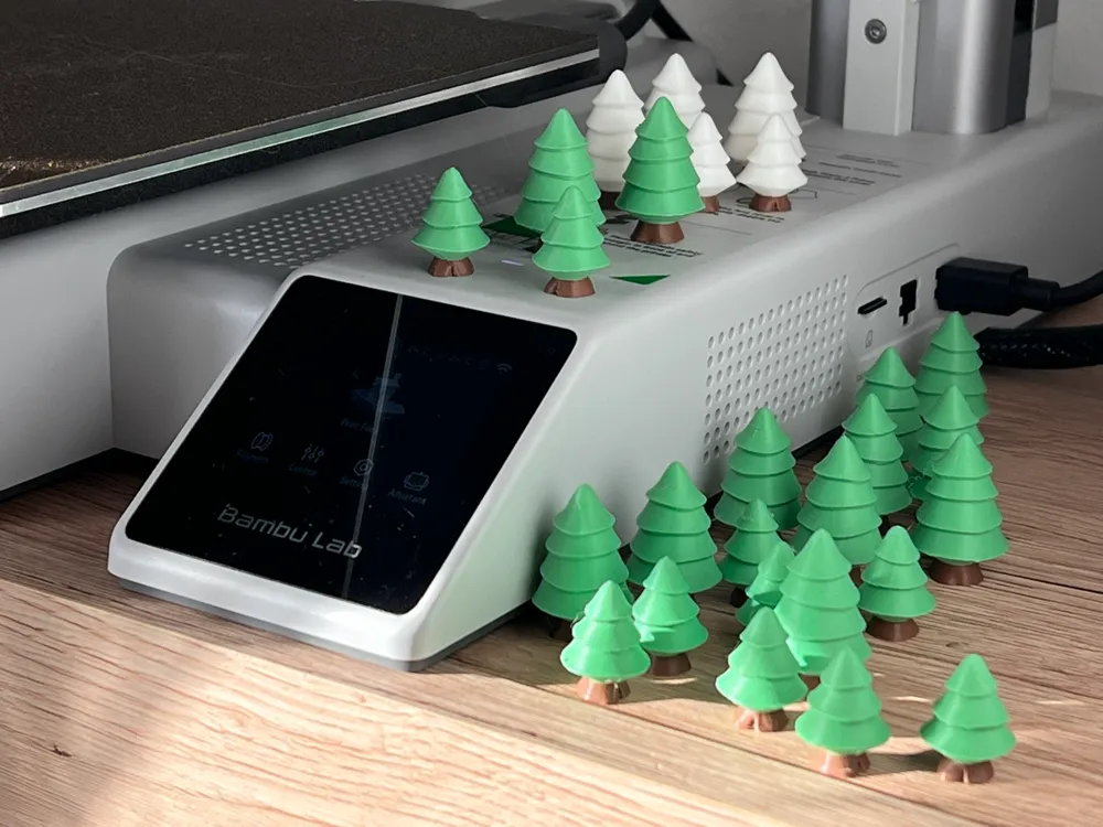 Small Basic Trees by jdormer9 MakerWorld: Download Free 3D Models