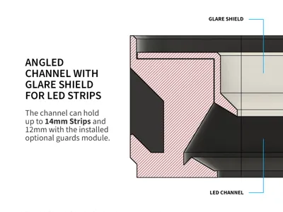 LED Riser Modular by Benjamin Kott MakerWorld: Download Free 3D Models