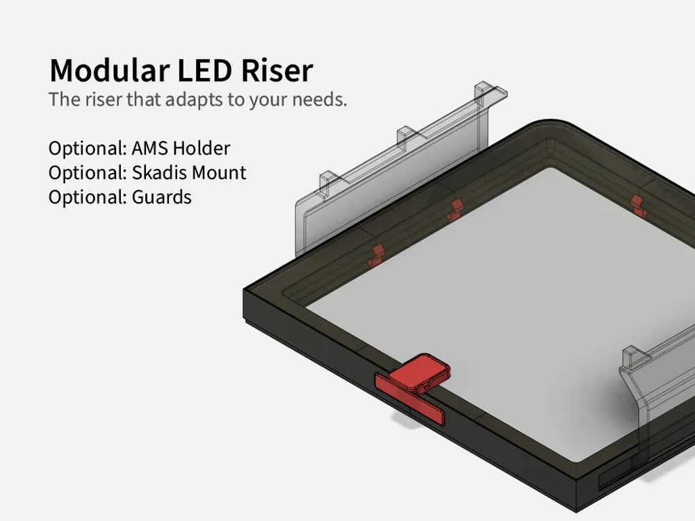 LED Riser Modular by Benjamin Kott - MakerWorld