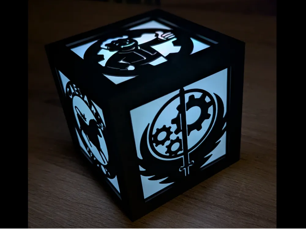 Fallout Panels - Modular Lantern - Free 3D Print Model - MakerWorld
