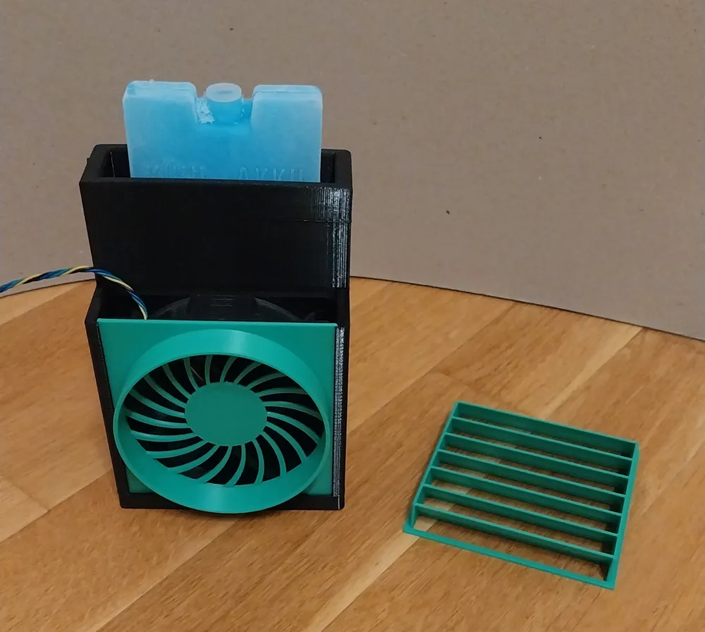 Ice Accu Chiller Mini Ventilator - Free 3D Print Model - MakerWorld
