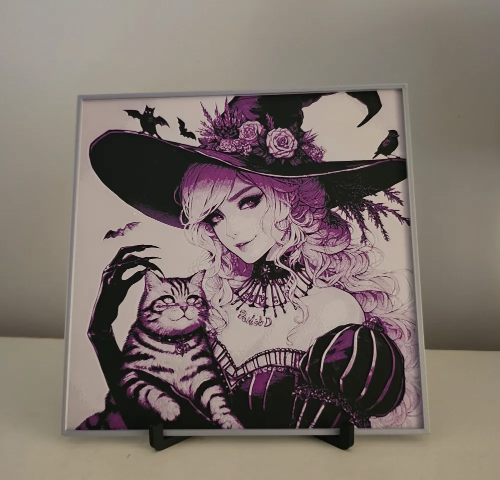 HUEFORGE WITCH AND CAT by zap89100MakerWorld: Download Free 3D Models