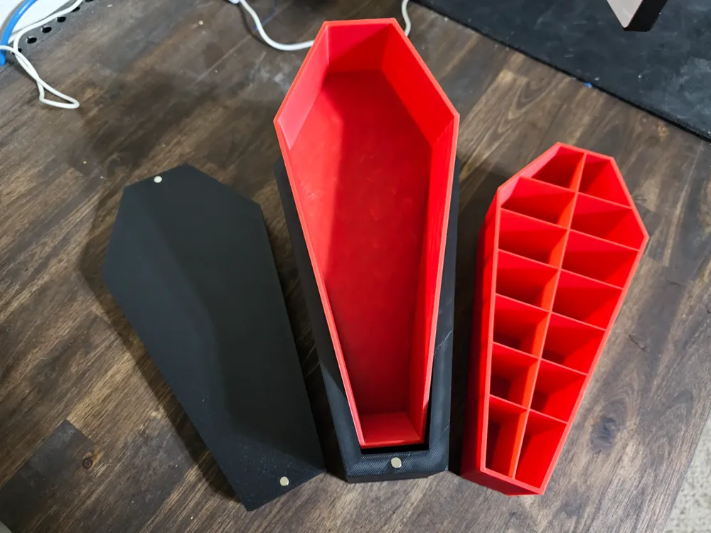 Coffin Storage Box by Flash - MakerWorld