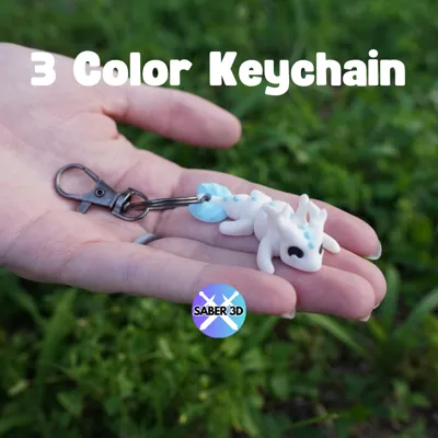 Mini Articulated Dragon - Free 3D Print Model - MakerWorld