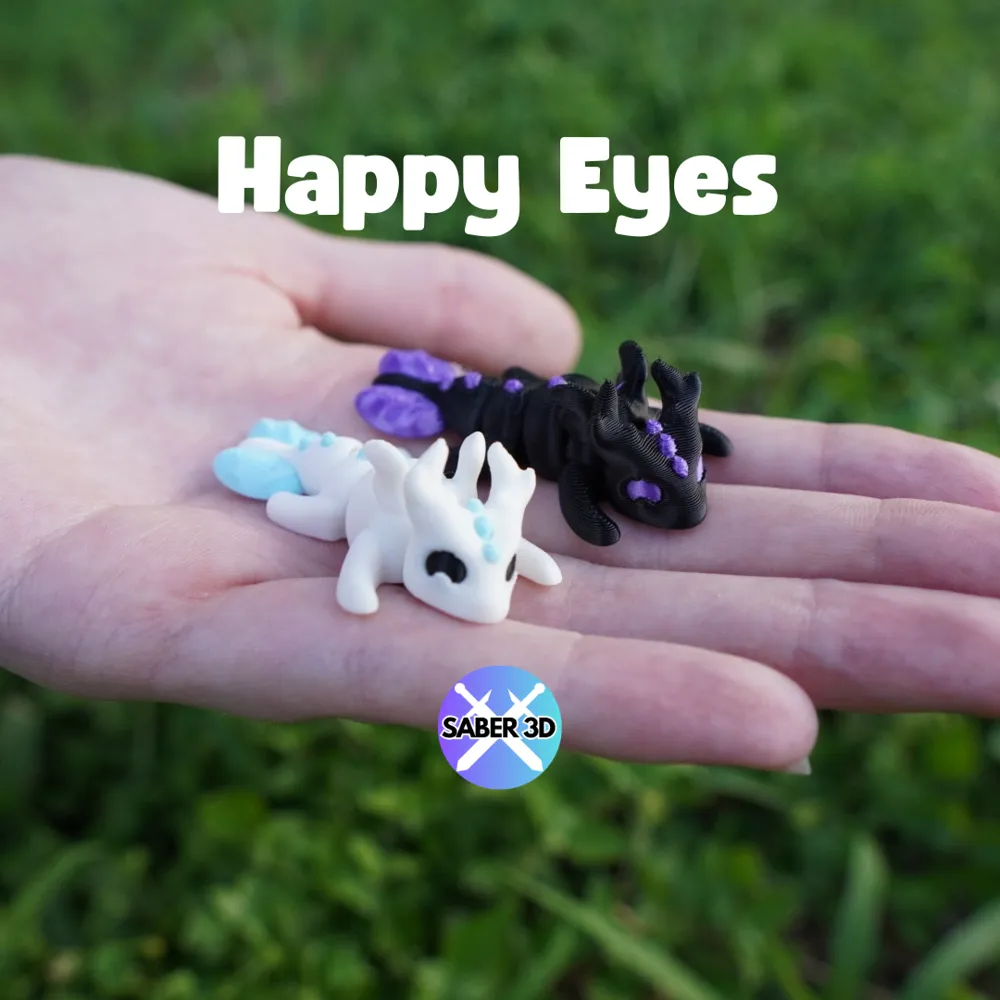 Mini Articulated Dragon - Free 3D Print Model - MakerWorld