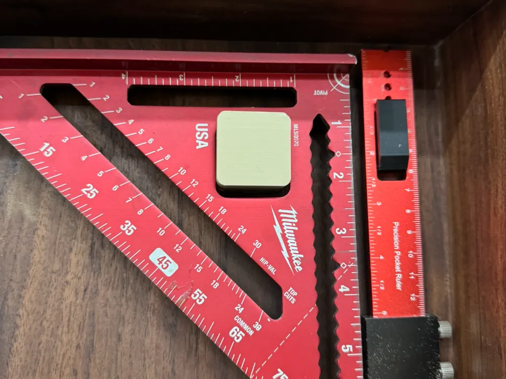 Milwaukee speed square holder - Free 3D Print Model - MakerWorld