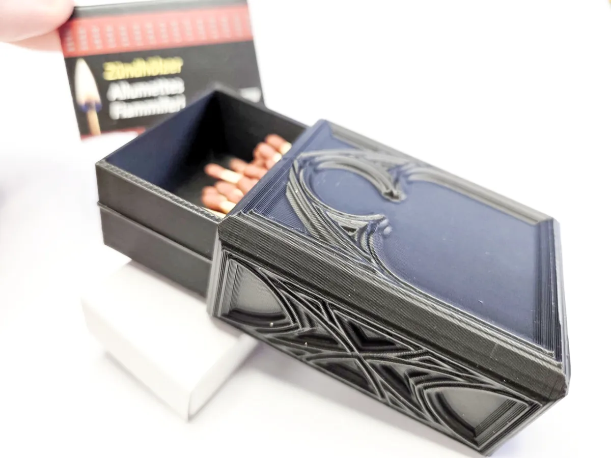 Nunshead Matchbox - Free 3D Print Model - MakerWorld