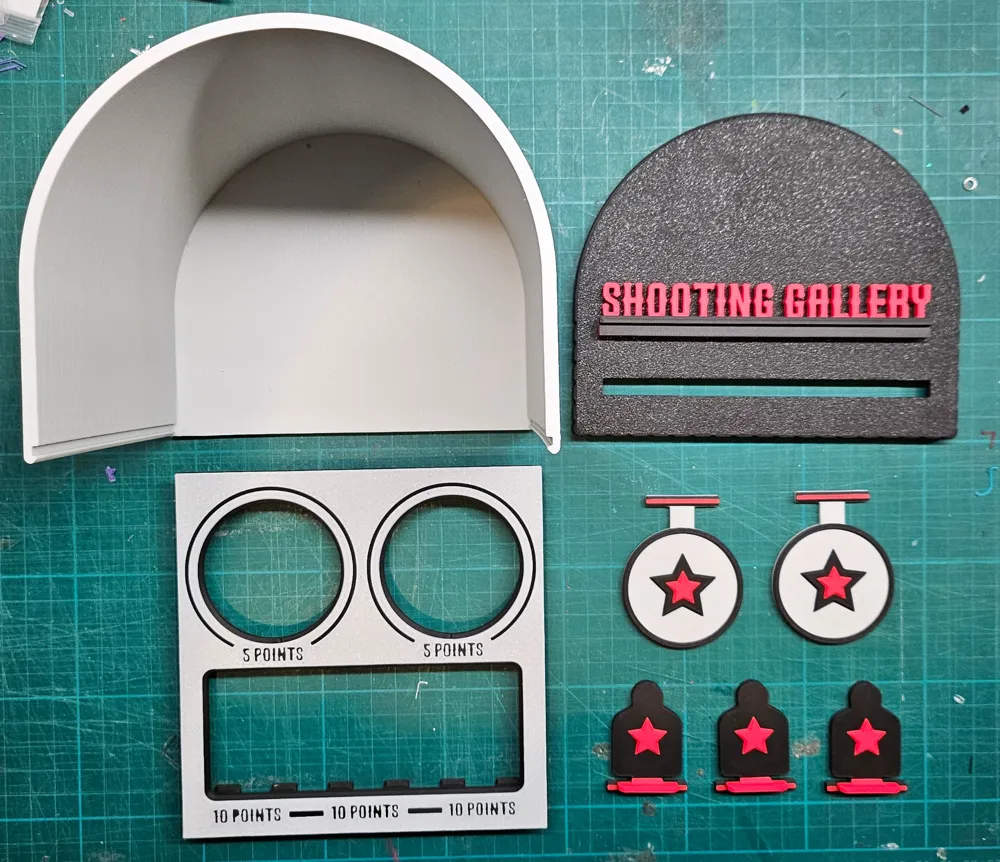 Desktop Shooting Gallery V1 by BrewBoy - MakerWorld
