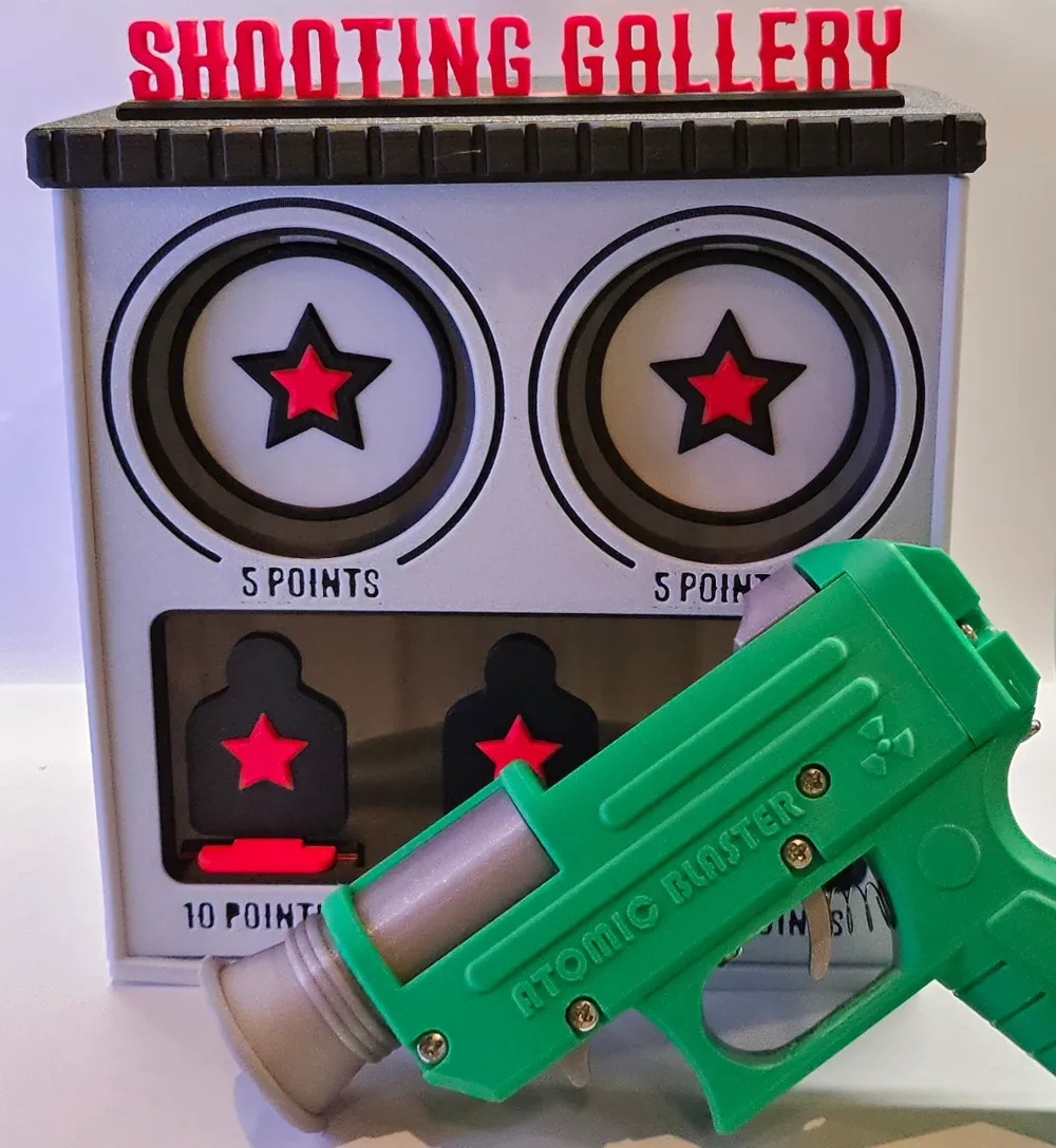 Desktop Shooting Gallery V1 by BrewBoy - MakerWorld