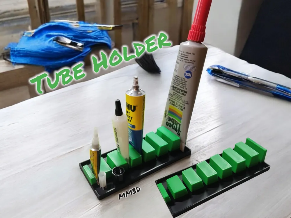 Upright Glue Tube Holder by Michele MM3D - MakerWorld