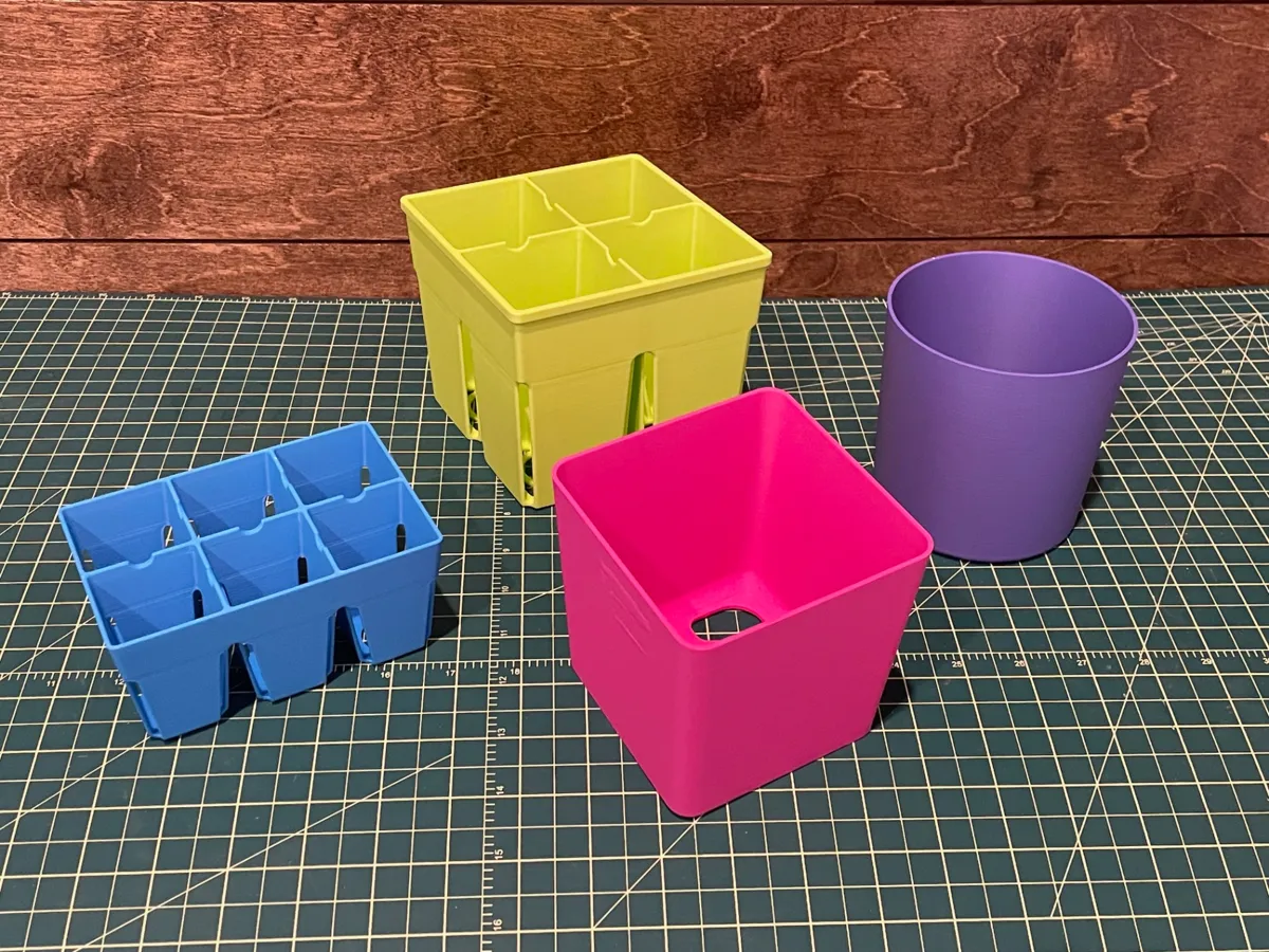 Seed Start Trays & Transfer Trays by orthodude MakerWorld: Download Free 3D Models
