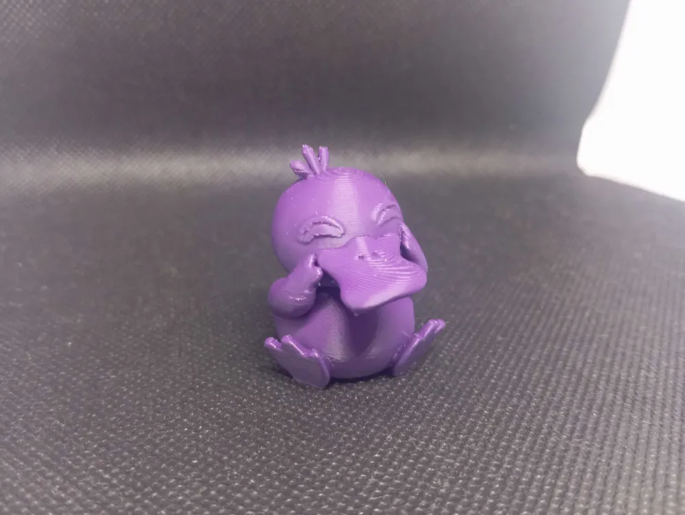 Sitting Psyduck Pokemon Inspired Character Toy - Free 3D Print Model ...