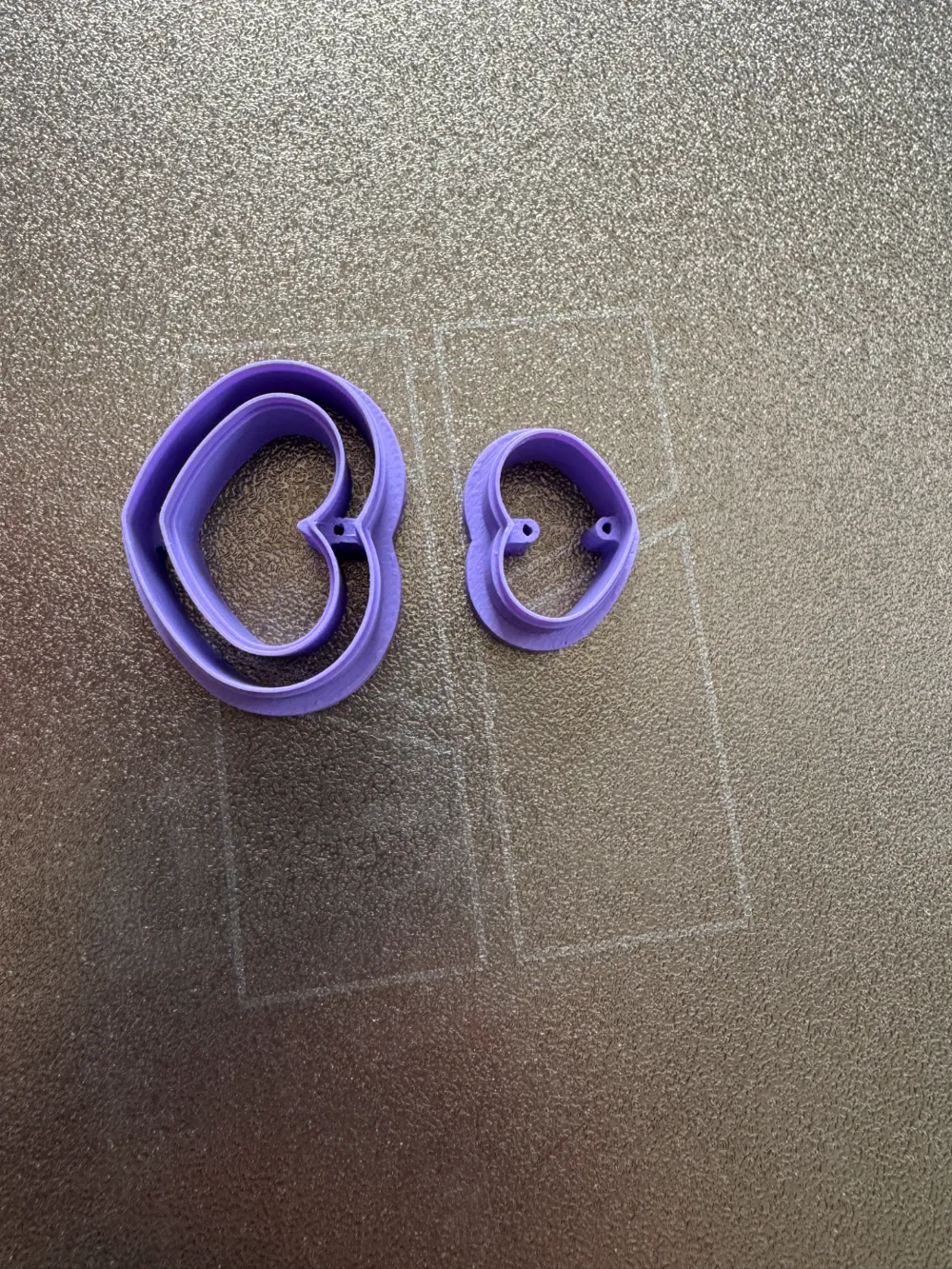 Skinny heart cutout polymer claycutter set *sharp* by user_3439182665 ...
