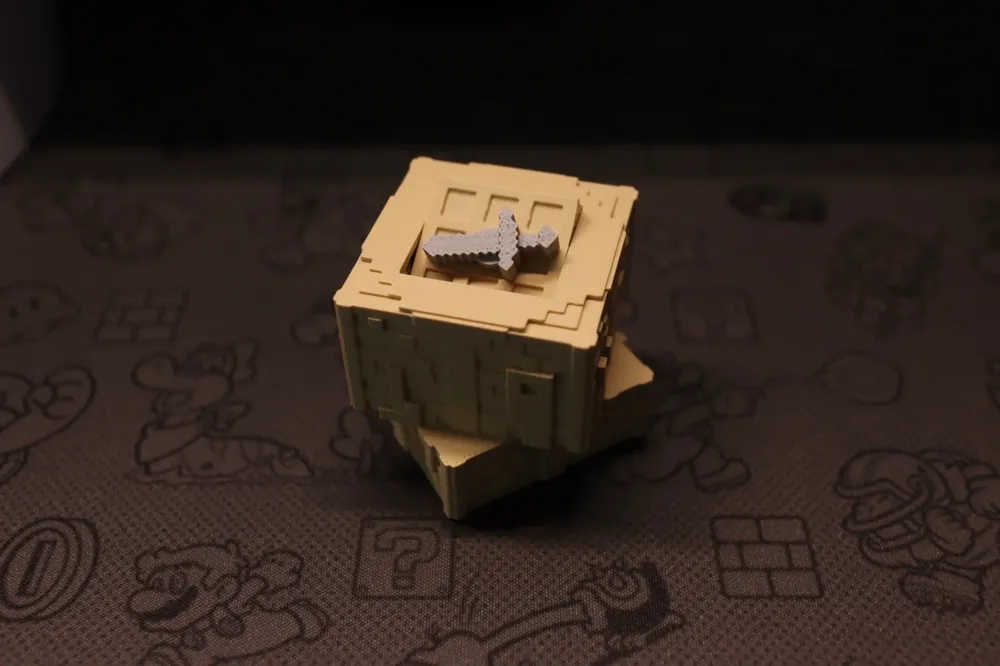 【Minecraft Block Series】A Crafting Table That Can “Create” Things Leng by Leng入瑶_CN MakerWorld ...