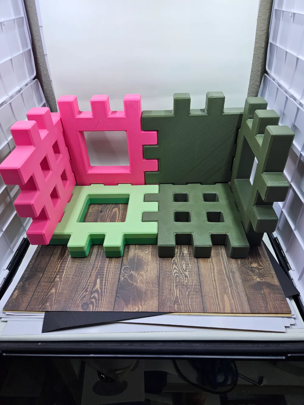 Waffle building pieces by Captain_May MakerWorld: Download Free 3D Models