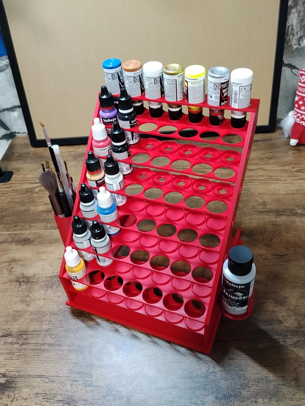 Paint rack (Vallejo) - Free 3D Print Model - MakerWorld