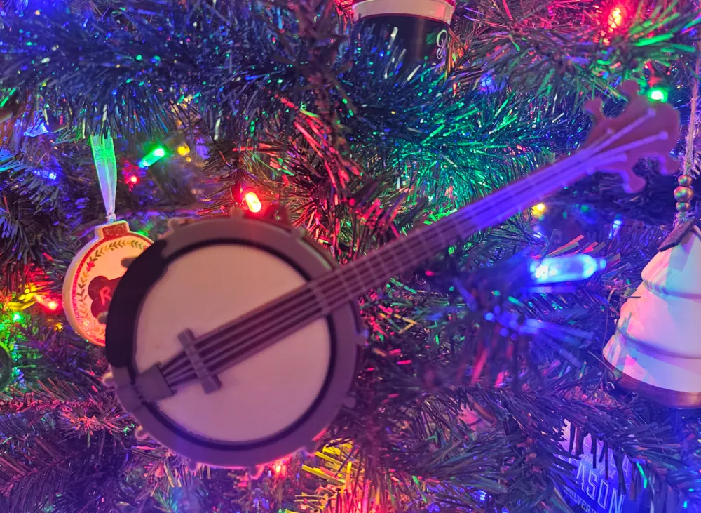 Banjo Christmas Ornament by Nooks4Books MakerWorld: Download Free 3D Models
