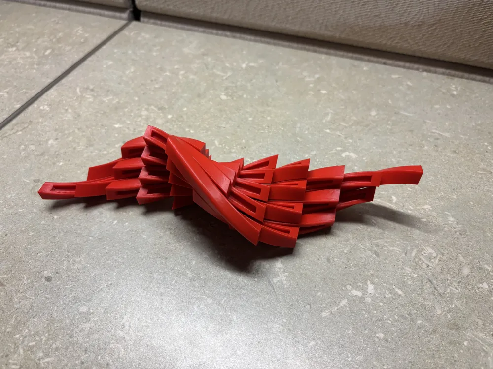 Flexible Twisty Cube - Slidy Cube - Print in Place - Free 3D Print ...