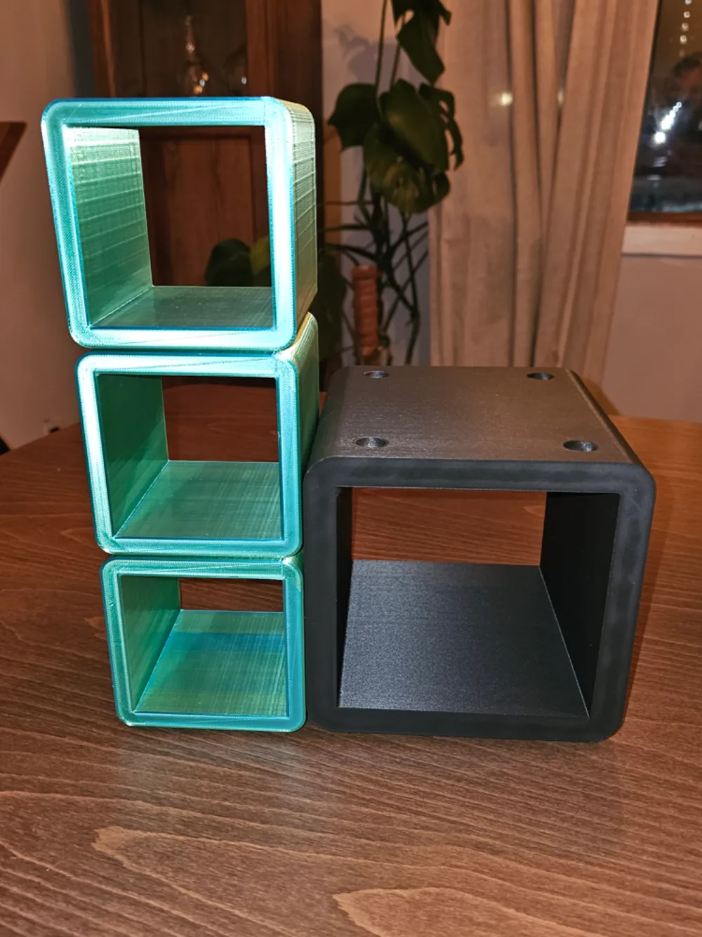 stacking cube shelf by Prairie City Printing - MakerWorld