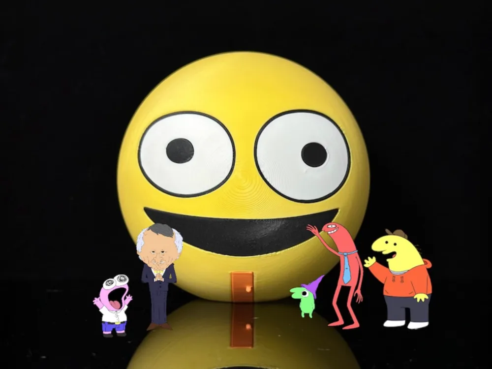 Smiling Friends Inc. Building - Free 3D Print Model - MakerWorld