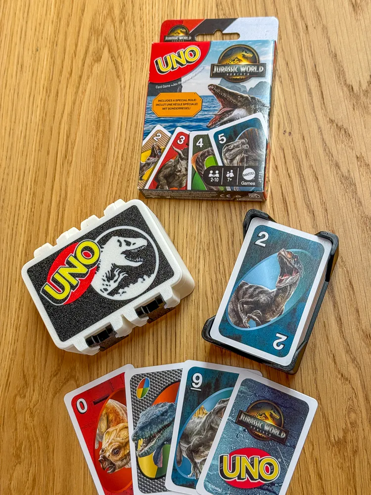 SnapLock Box for UNO Jurassic World Card Game Remixed by Angelika ...