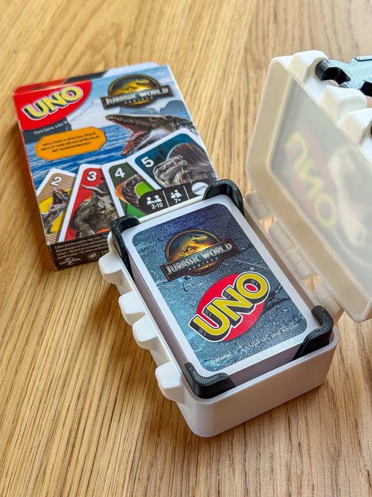 SnapLock Box for UNO Jurassic World Card Game Remixed by Angelika ...