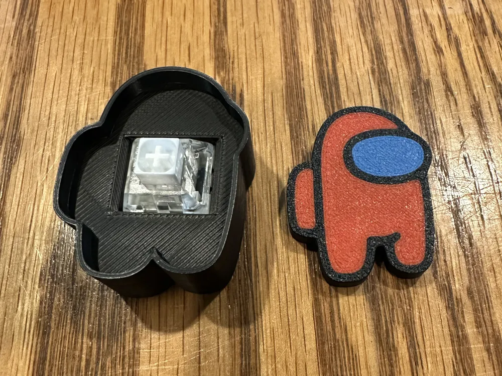 Among Us Crew Fidget Clicker - Free 3D Print Model - MakerWorld
