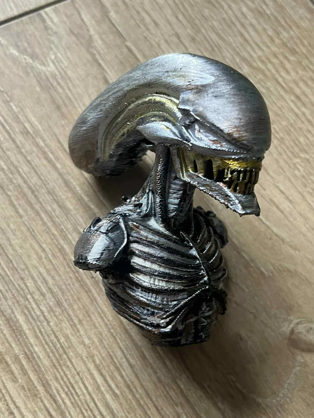 alien xenomorph bust by Swift Printz MakerWorld: Download Free 3D Models