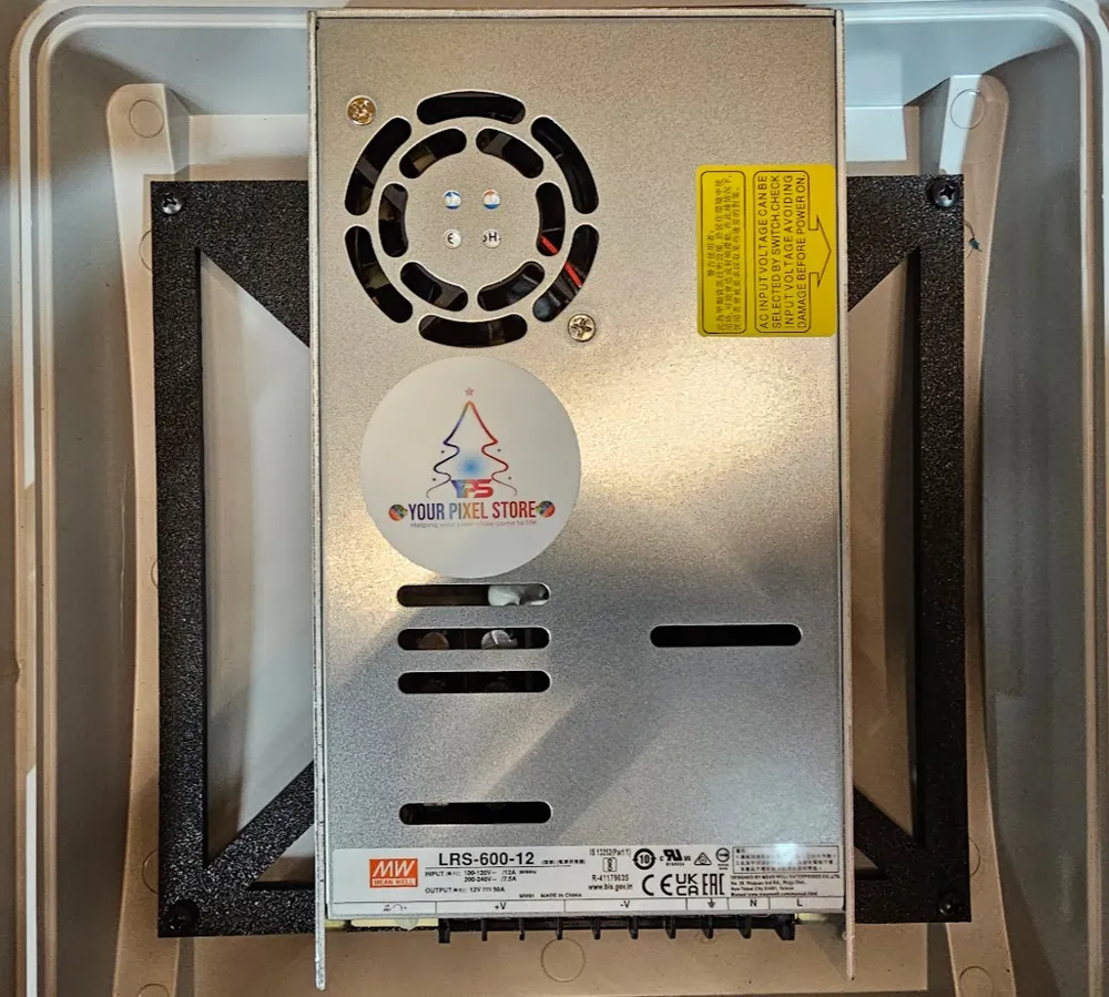 CG-1500 Door Mounting Plate for Meanwell Power Supply by john.darst ...