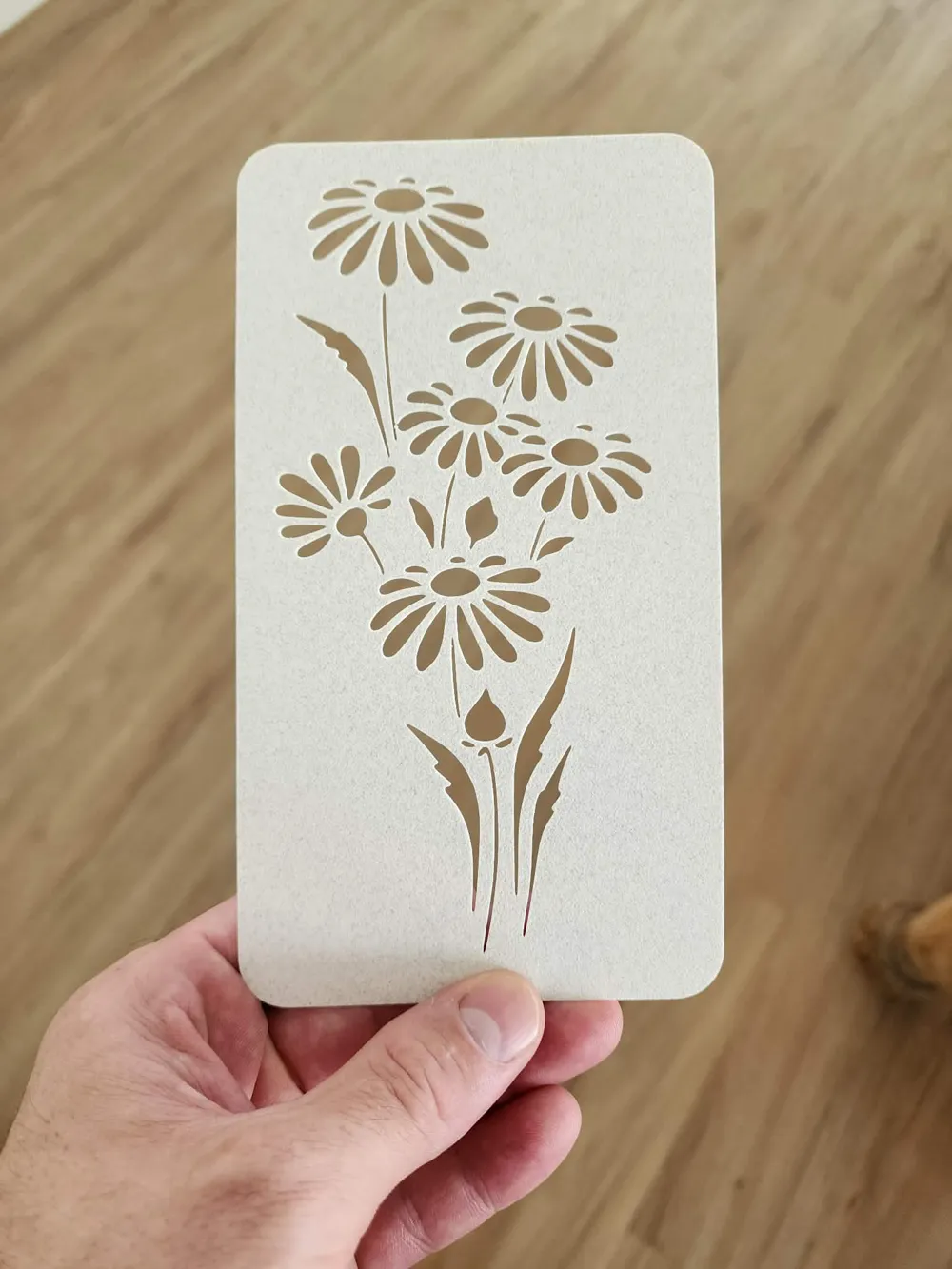 Flower stencil - Free 3D Print Model - MakerWorld