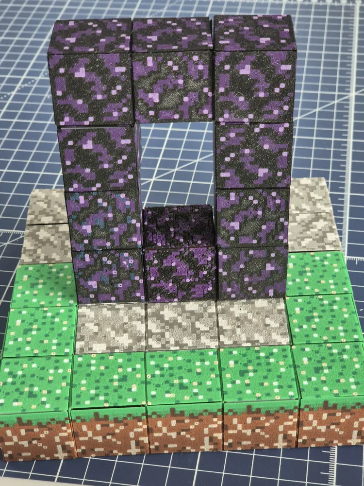 PrintCraft: Minecraft Magnetic Blocks - Free 3D Print Model - MakerWorld