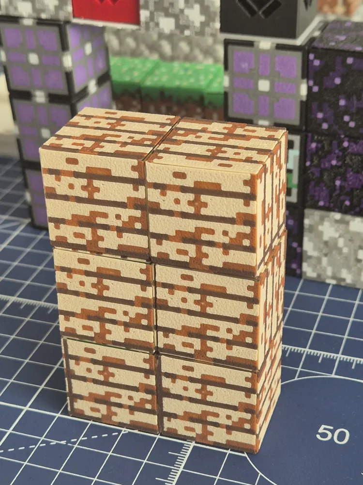 PrintCraft: Minecraft Magnetic Blocks - Free 3D Print Model - MakerWorld