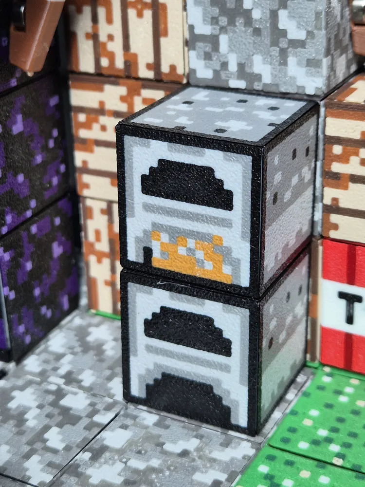 PrintCraft: Minecraft Magnetic Blocks - Free 3D Print Model - MakerWorld