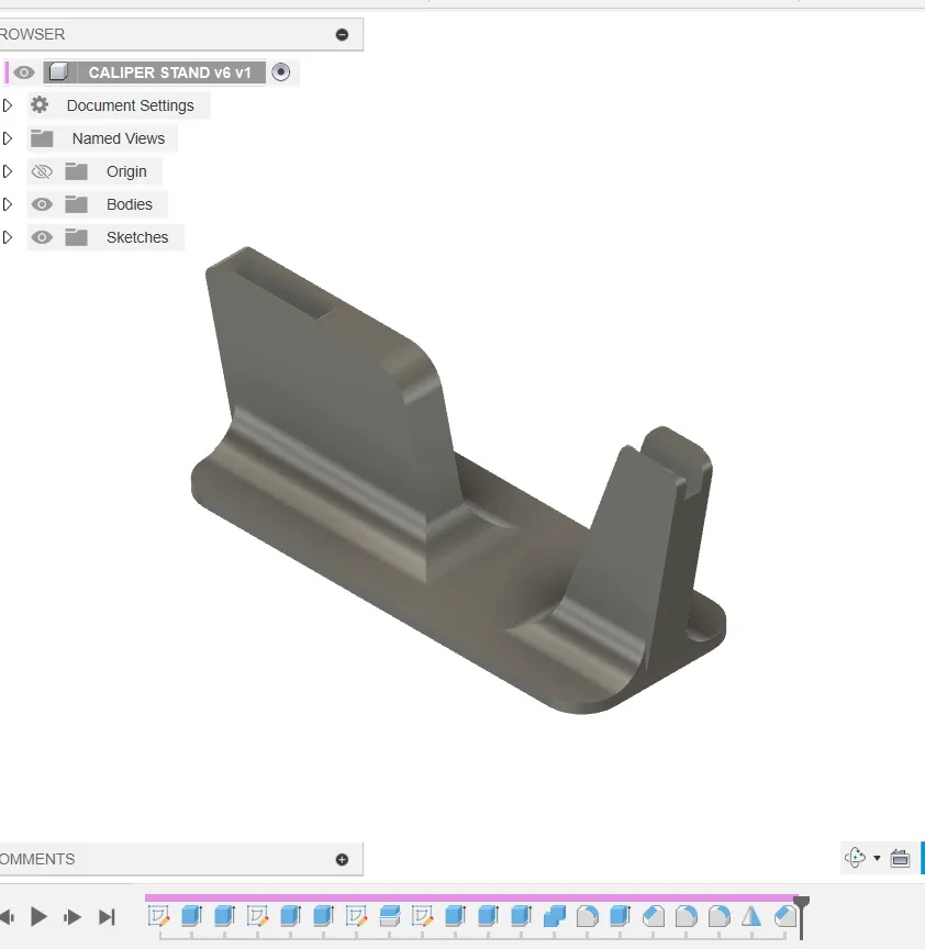 Handy Caliper Stand by 3D Dream Factory - MakerWorld