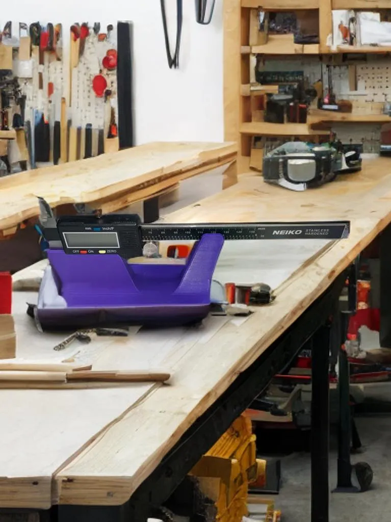 Handy Caliper Stand by 3D Dream Factory - MakerWorld